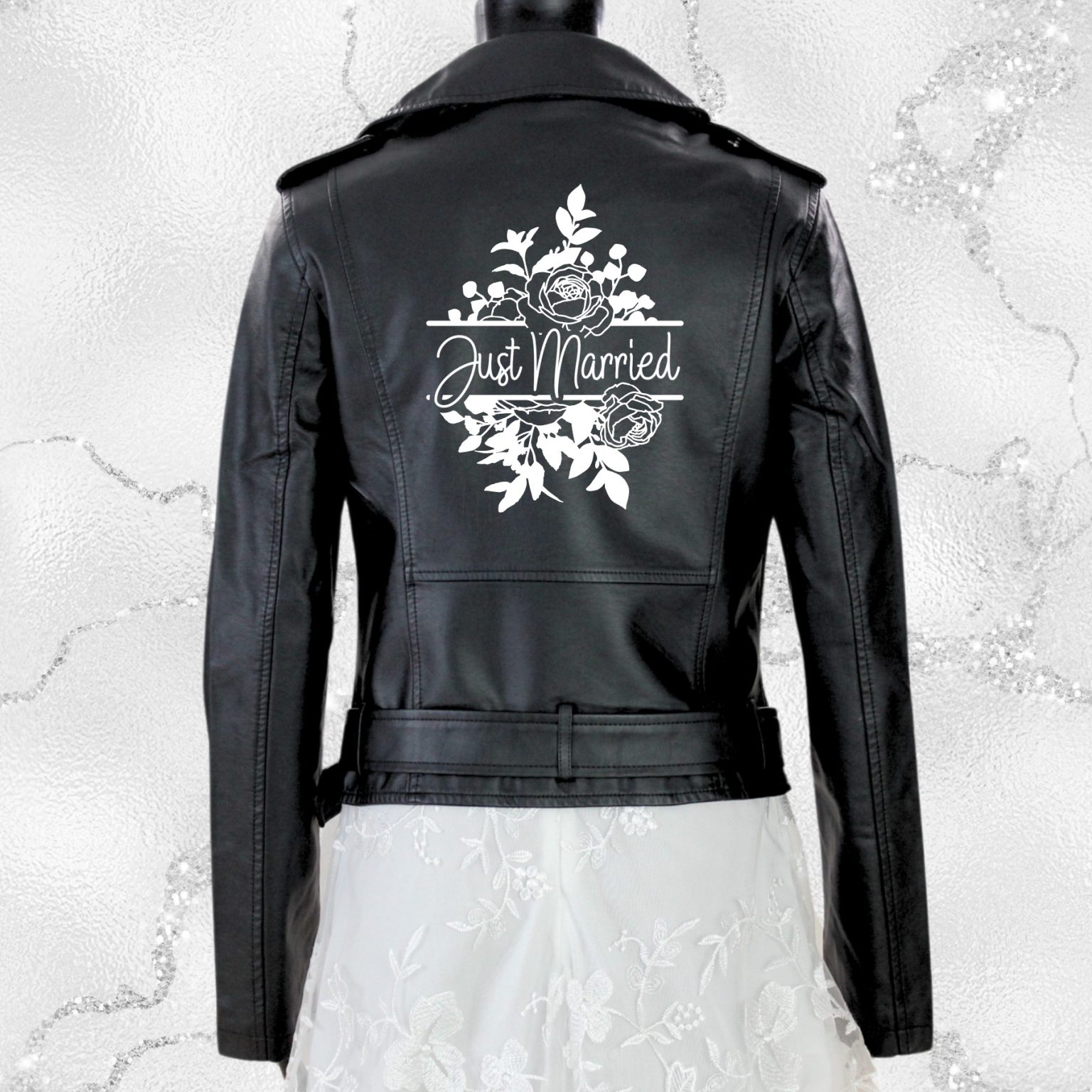 Les Personnalisables - Perfecto Victoria Noir - La Mariée en Jean